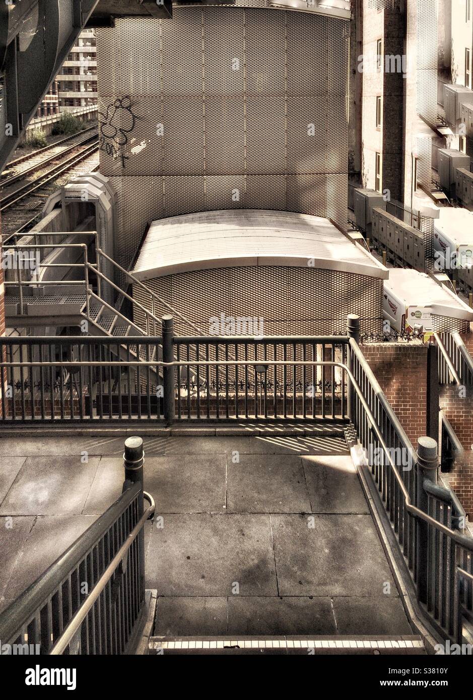 Steps of railway hi-res stock photography and images - Alamy