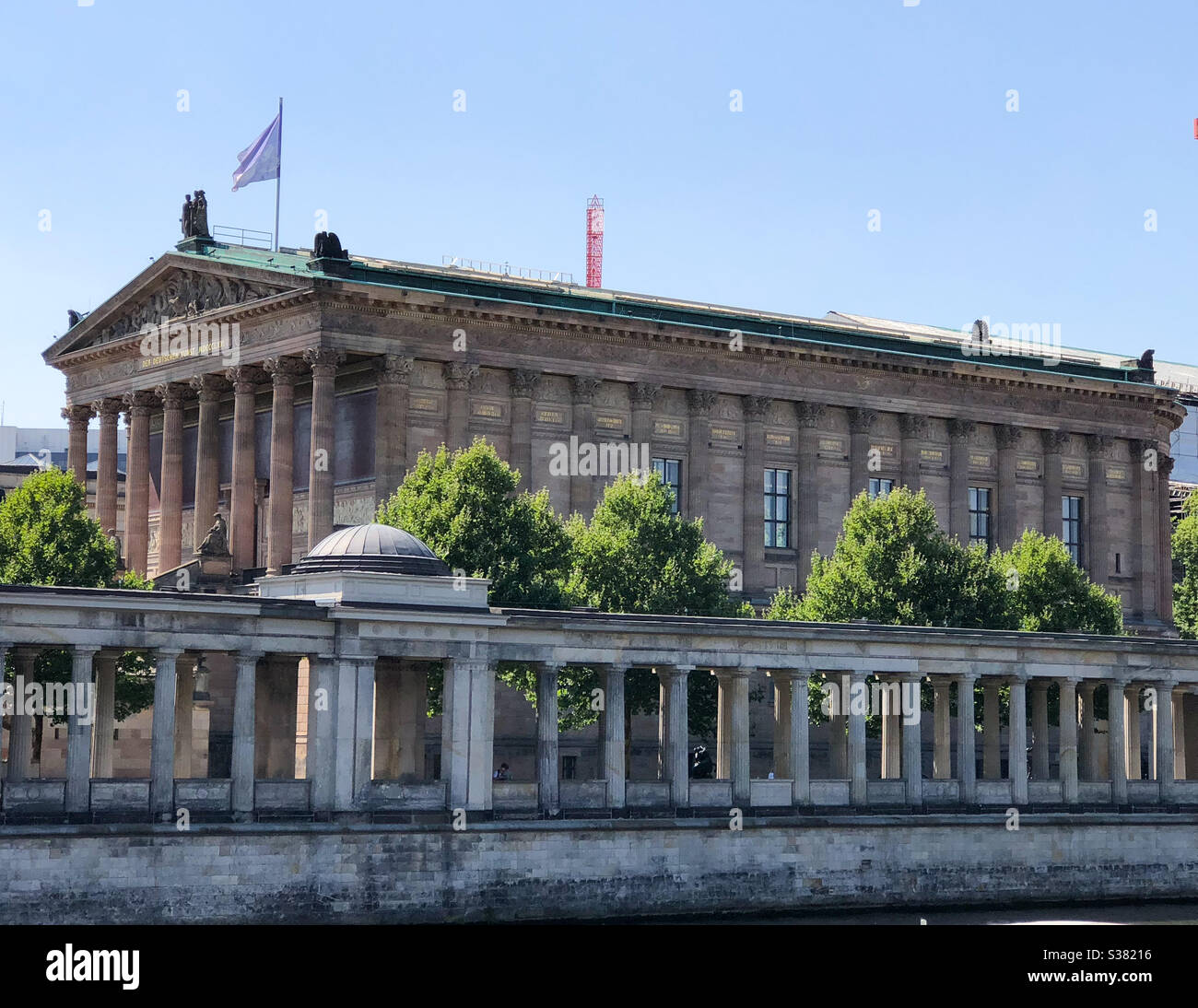 The Berlin Parthenon Museum building Stock Photo - Alamy