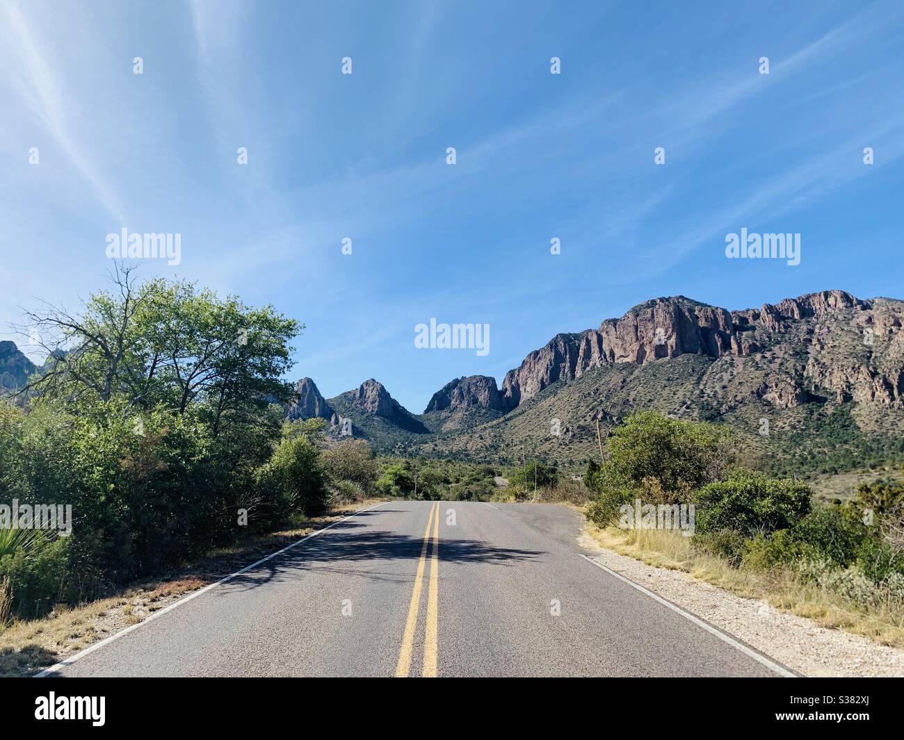 Big bend road trip hi-res stock photography and images - Alamy