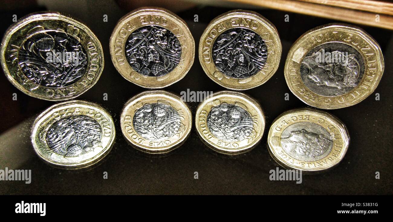 Macro Photography - coins Stock Photo - Alamy