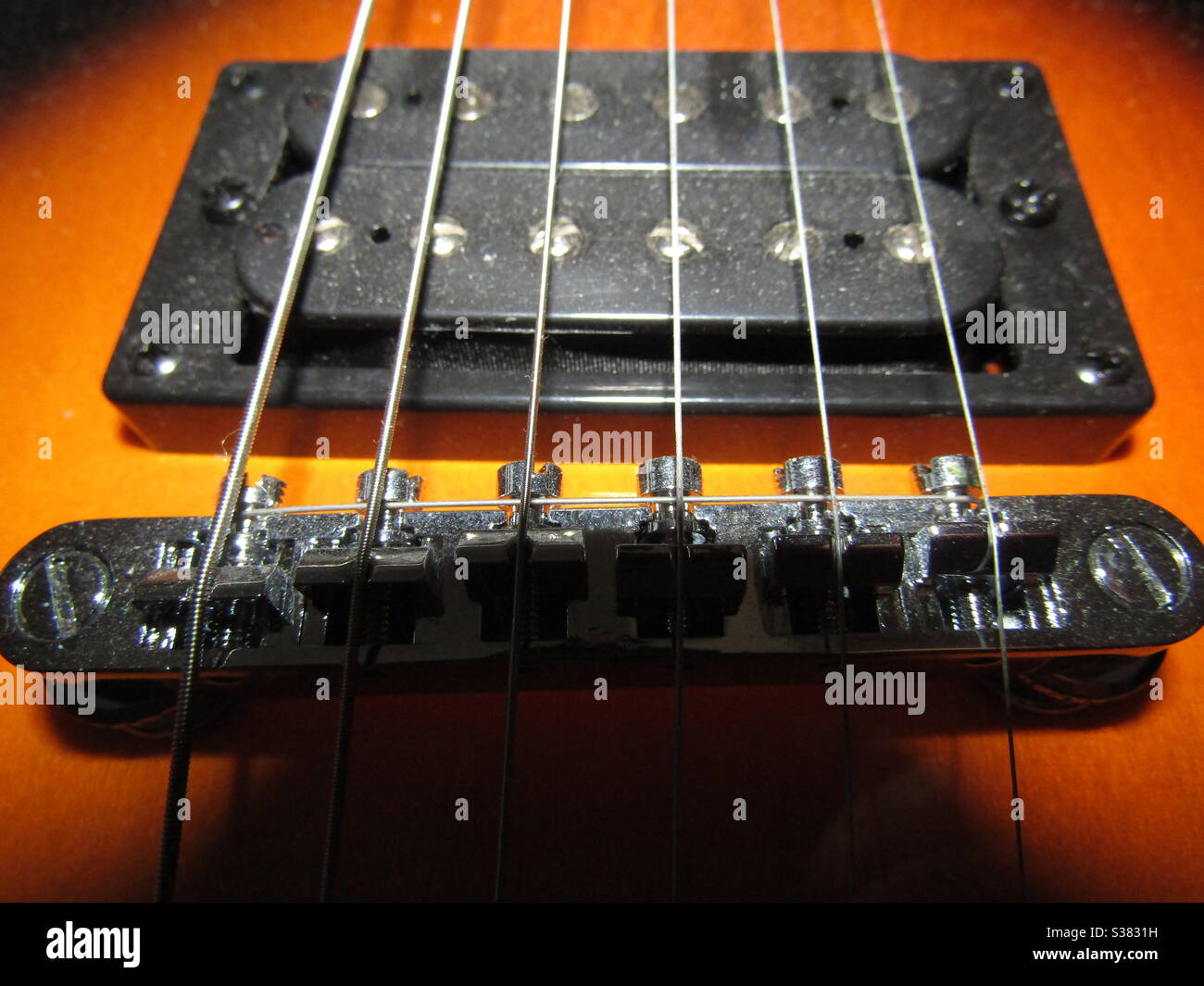 Macro Photography - Guitar String Stock Photo - Alamy