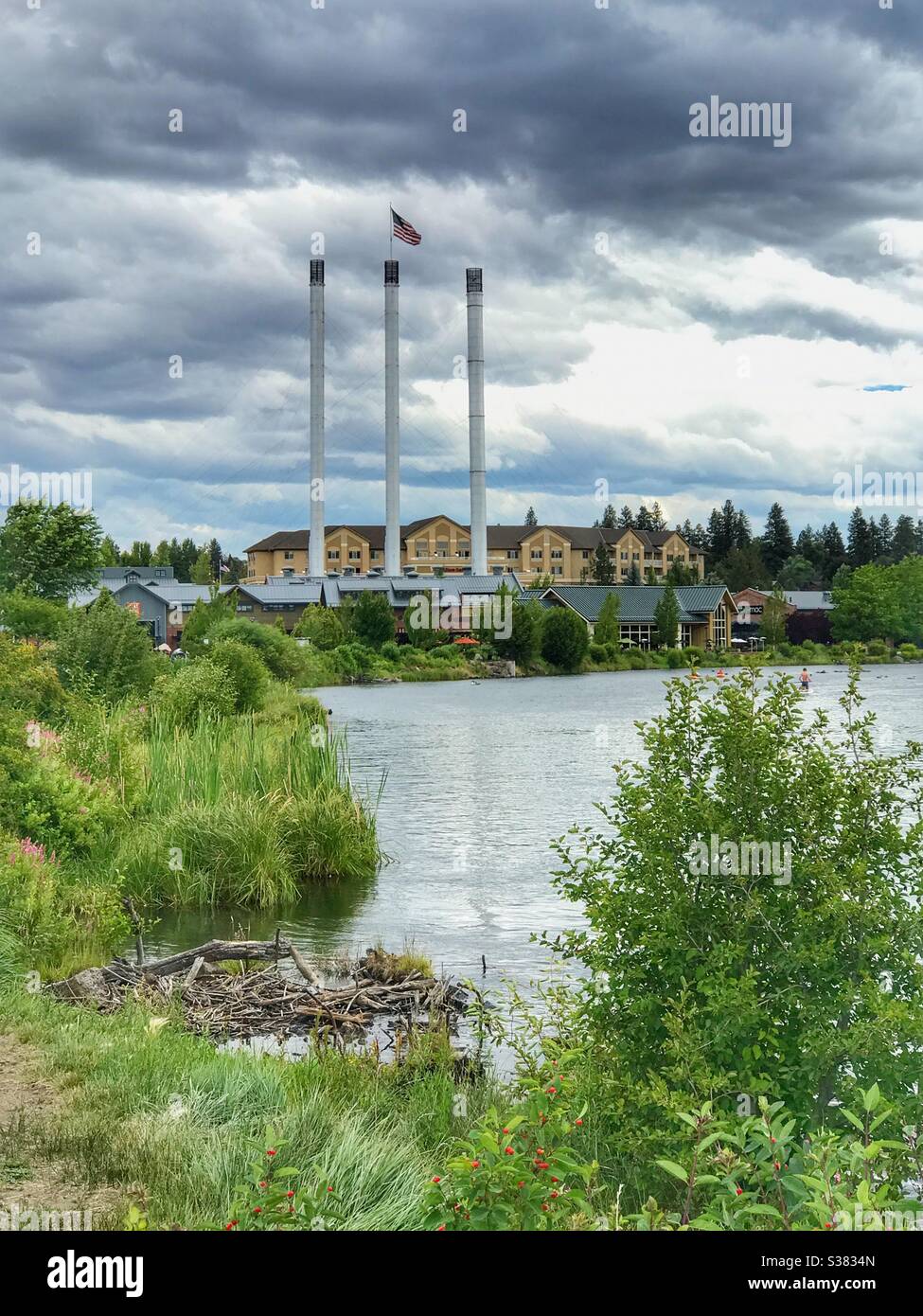 Old mill district hi-res stock photography and images - Alamy