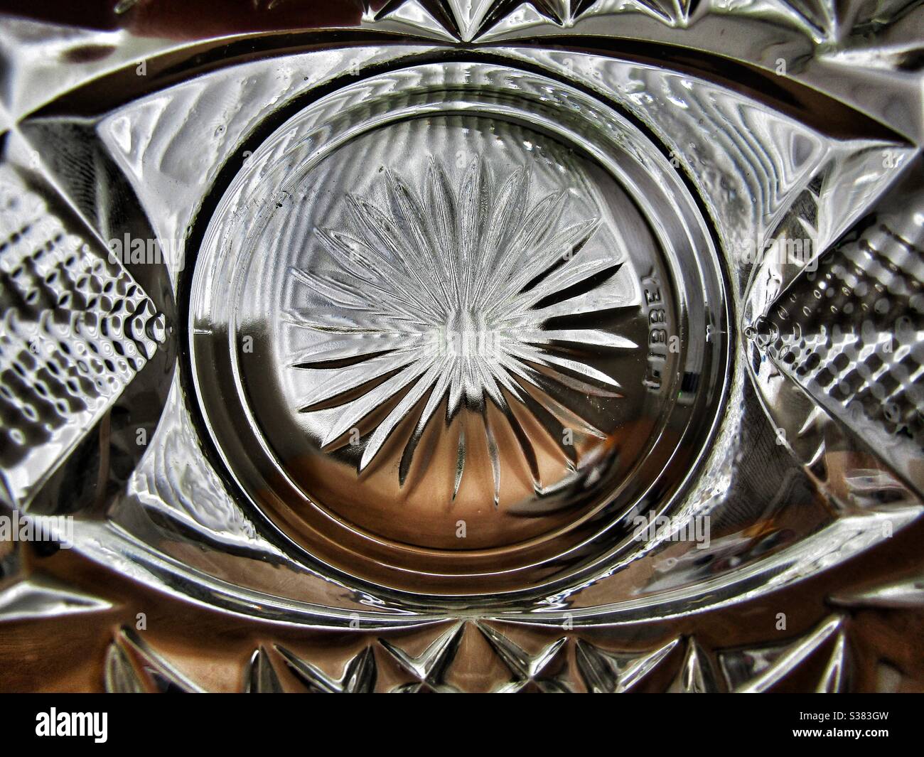 Macro Photography- Crystal Glass reflection Stock Photo - Alamy