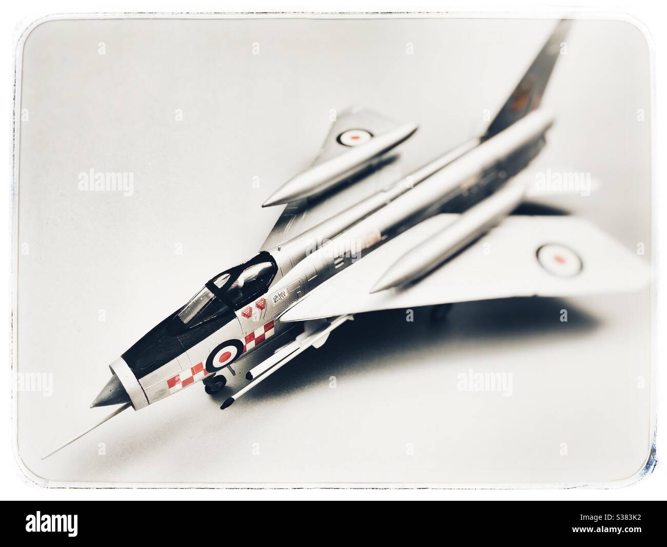 Hasegawa 1/72 scale BAE Lightning F6 model aircraft Stock Photo - Alamy