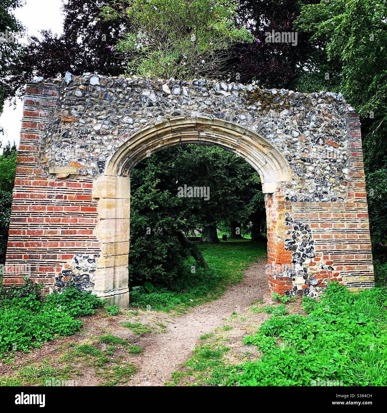 Hall ruin front hi-res stock photography and images - Alamy