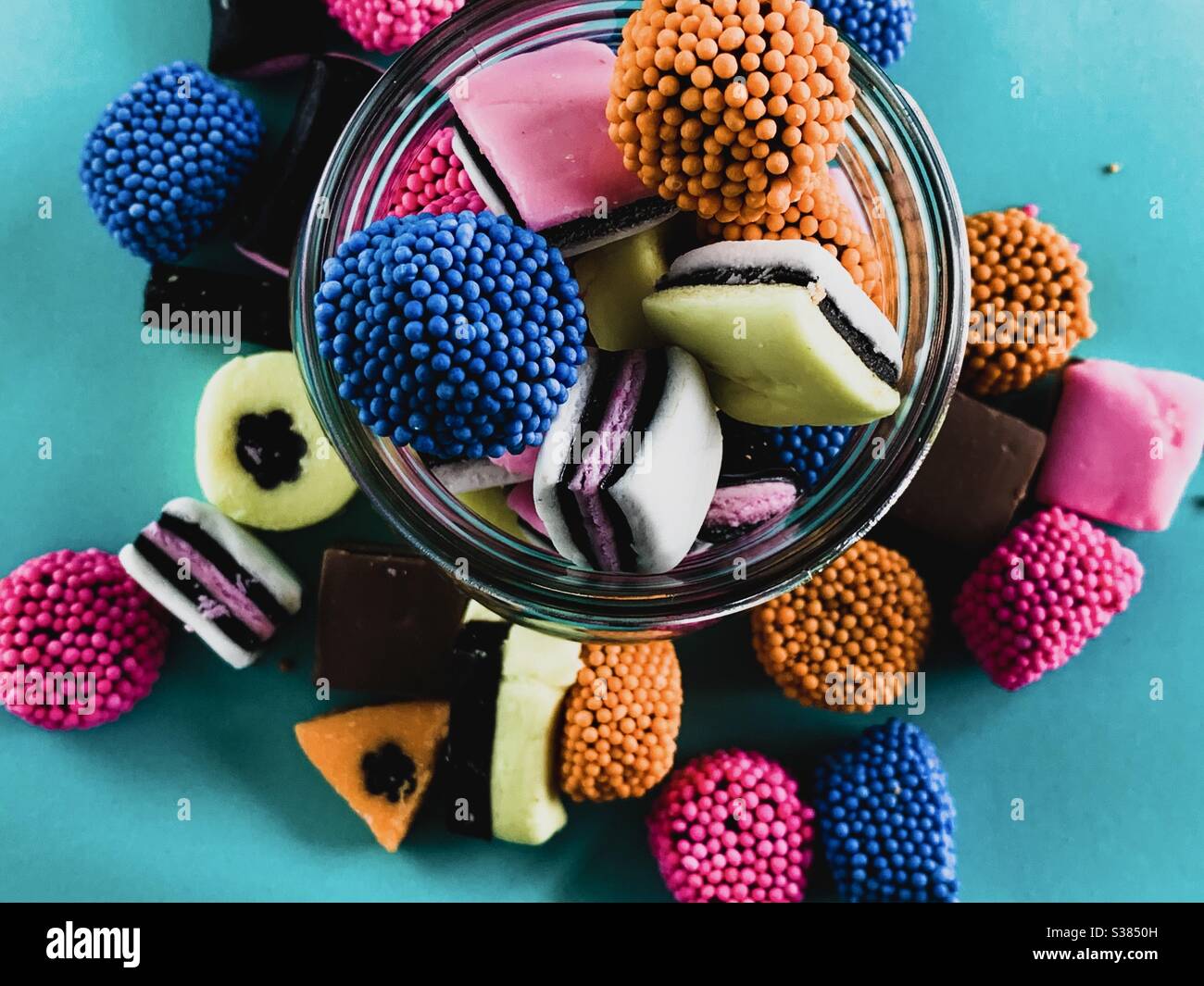 Liquorice all sorts hi-res stock photography and images - Alamy