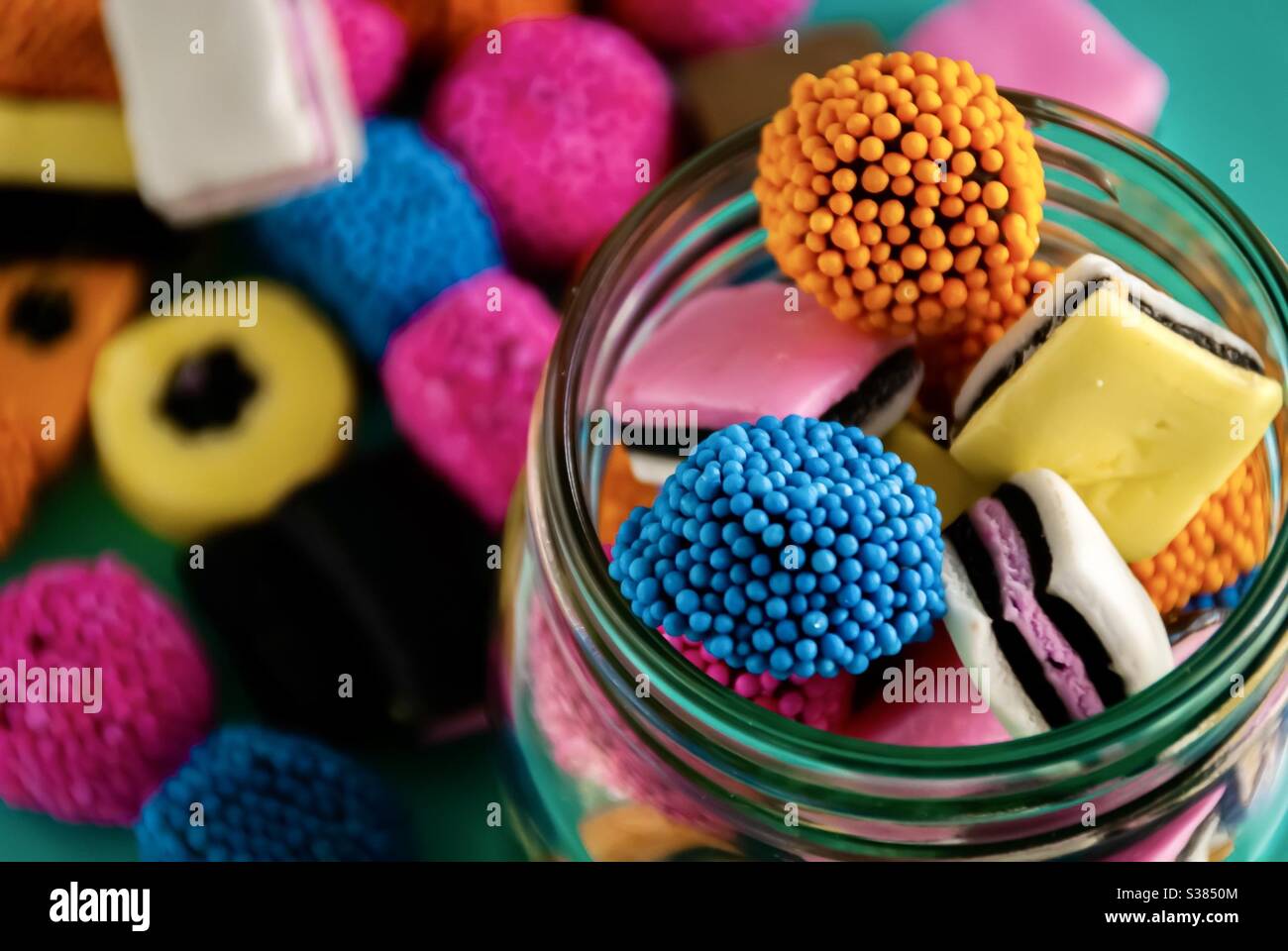Licorice All Sorts High Resolution Stock Photography and Images - Alamy