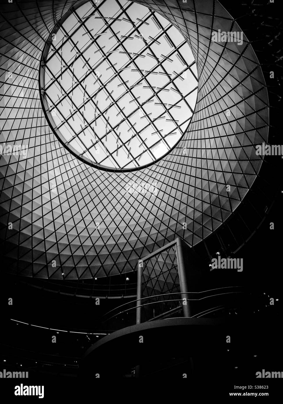 Fulton Street Subway station complex in Lower Manhattan Stock Photo - Alamy