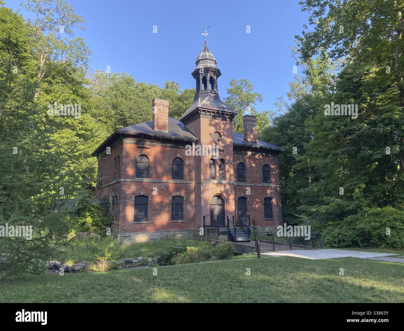 Historic West Point Foundry office building Cold Spring New York Stock ...