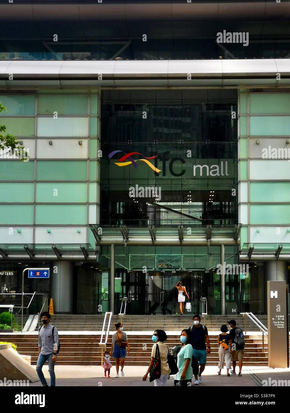 IFC mall in Hong Kong Stock Photo - Alamy