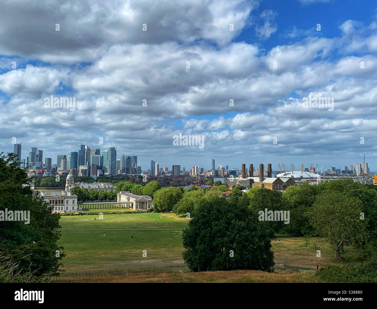 Greenwich park london view hi-res stock photography and images - Alamy