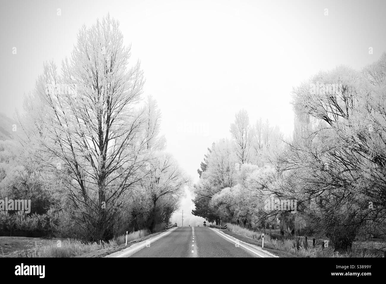 Frosty journey hi-res stock photography and images - Alamy