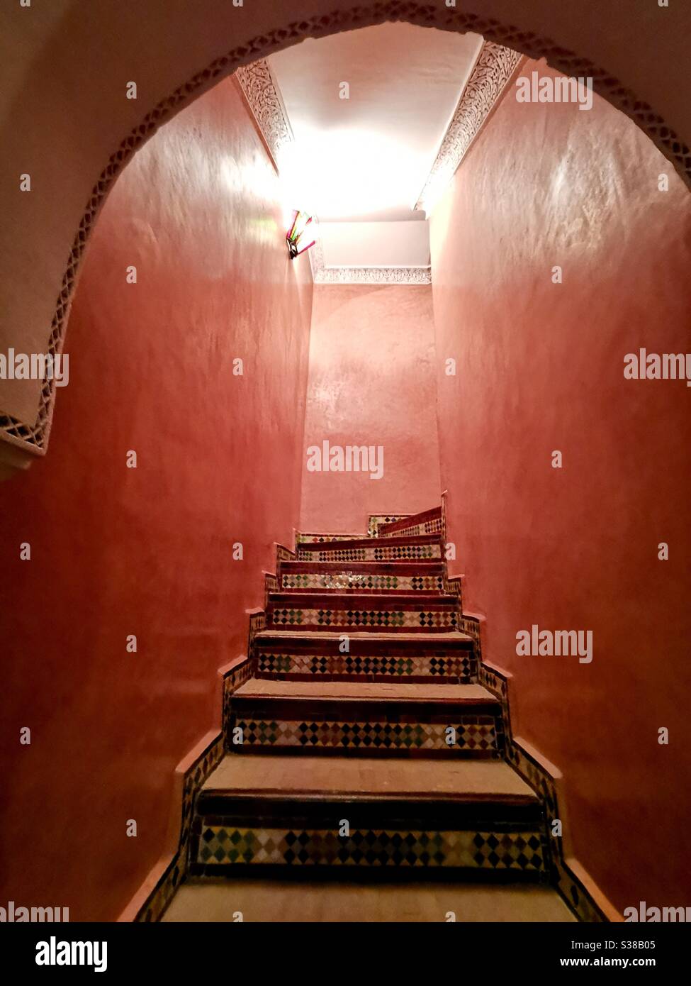 Stairs marrakech morocco hi-res stock photography and images - Alamy