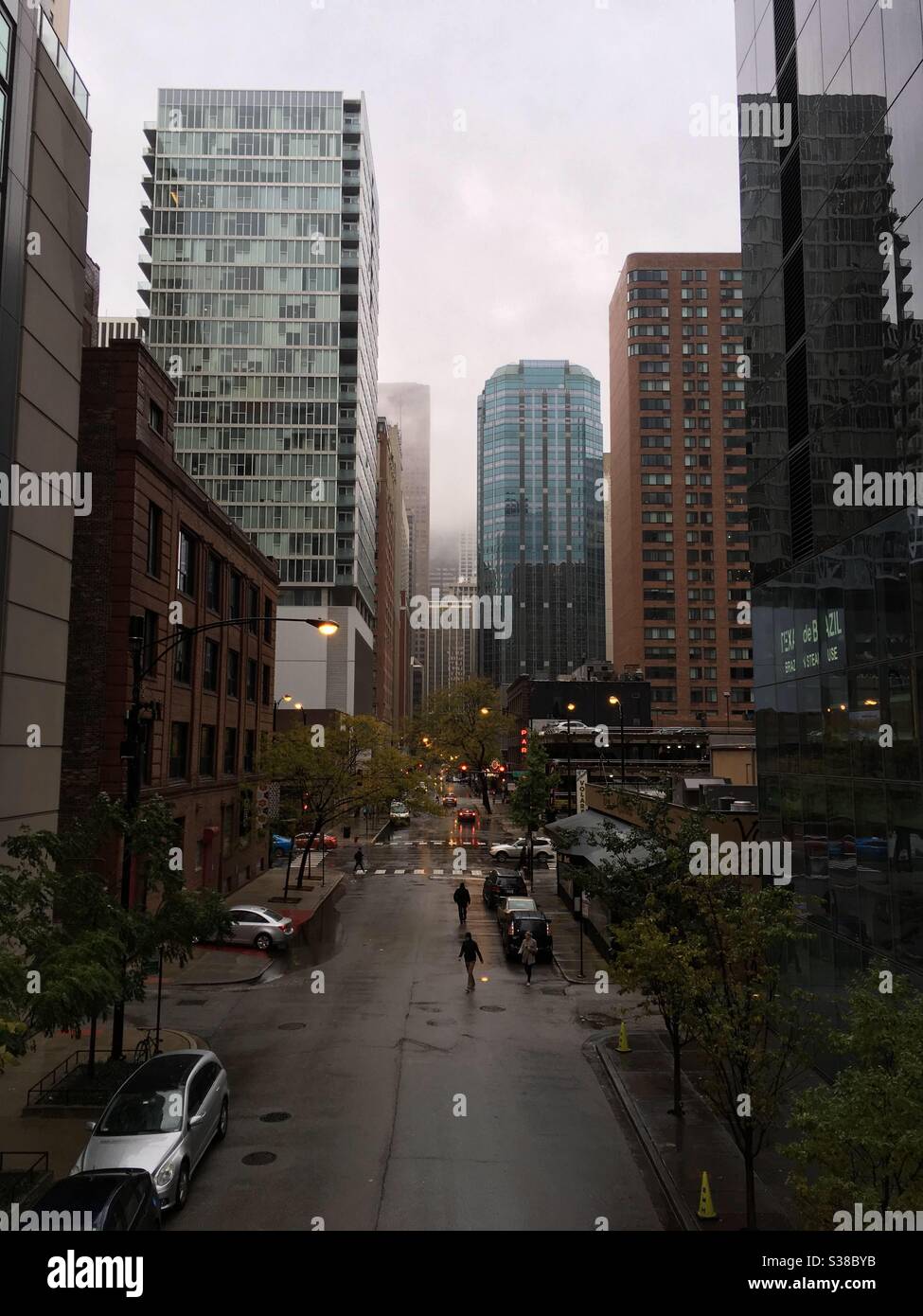 Chicago streets hi-res stock photography and images - Alamy