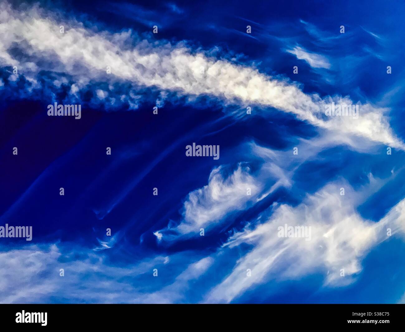 Blue Sky landscape Osoyoos British Columbia Canada Stock Photo - Alamy