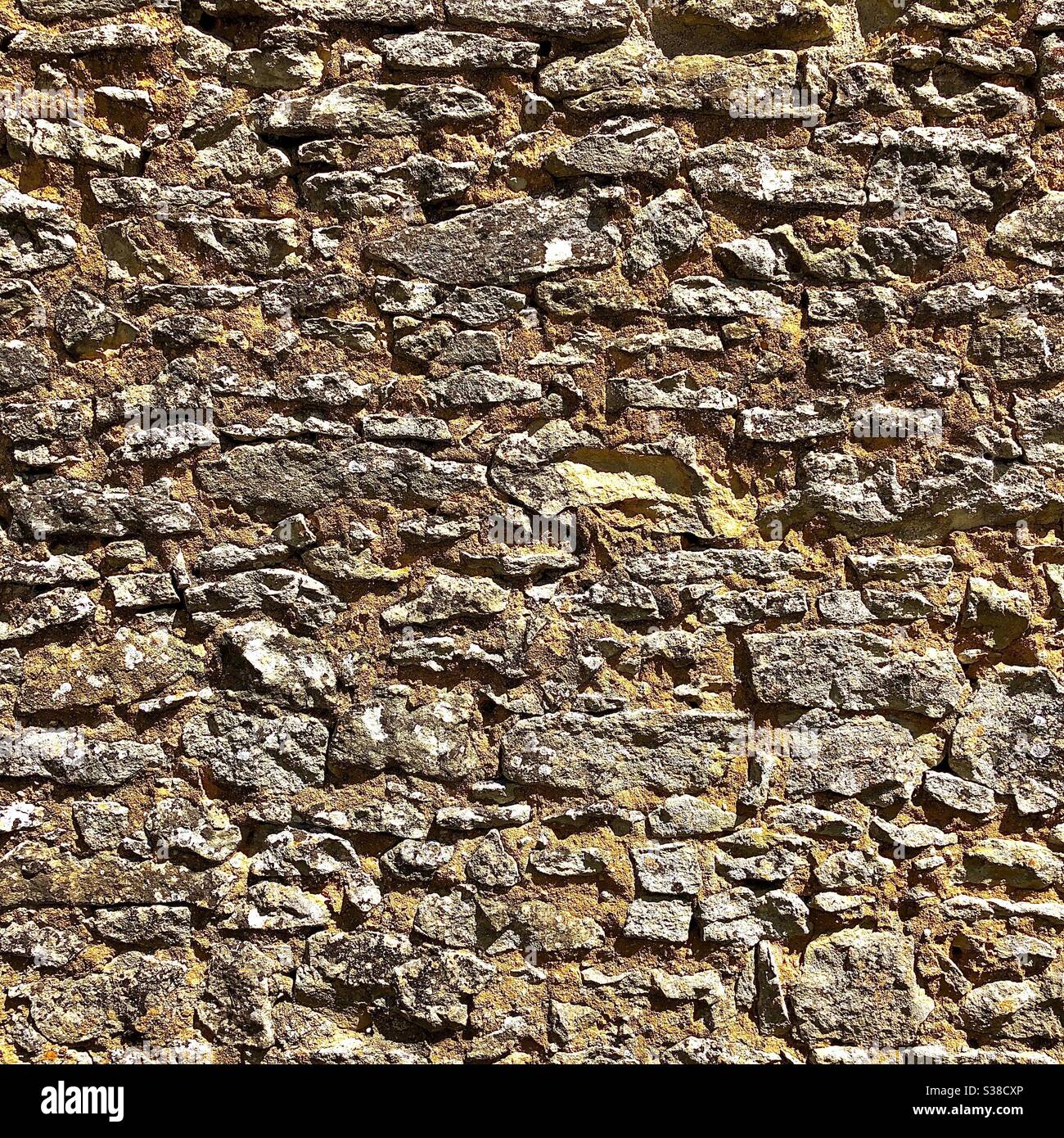Old stone wall background texture - France Stock Photo - Alamy