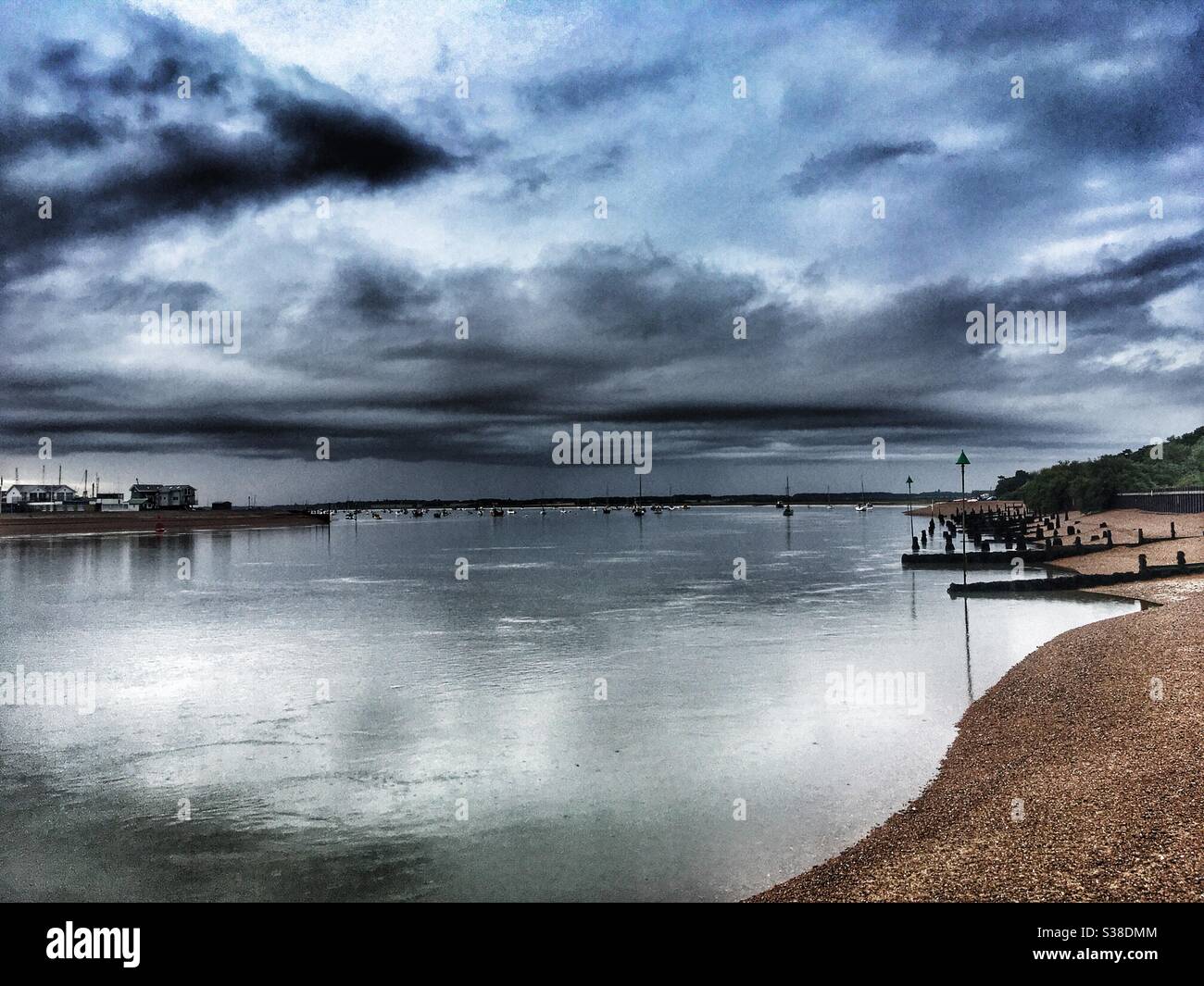 River Deben Bawdsey Ferry Suffolk Stock Photo - Alamy