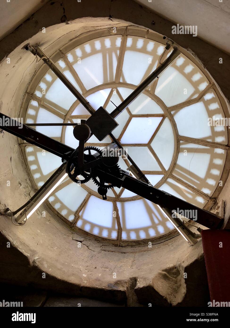 Inside the clock hi-res stock photography and images - Alamy