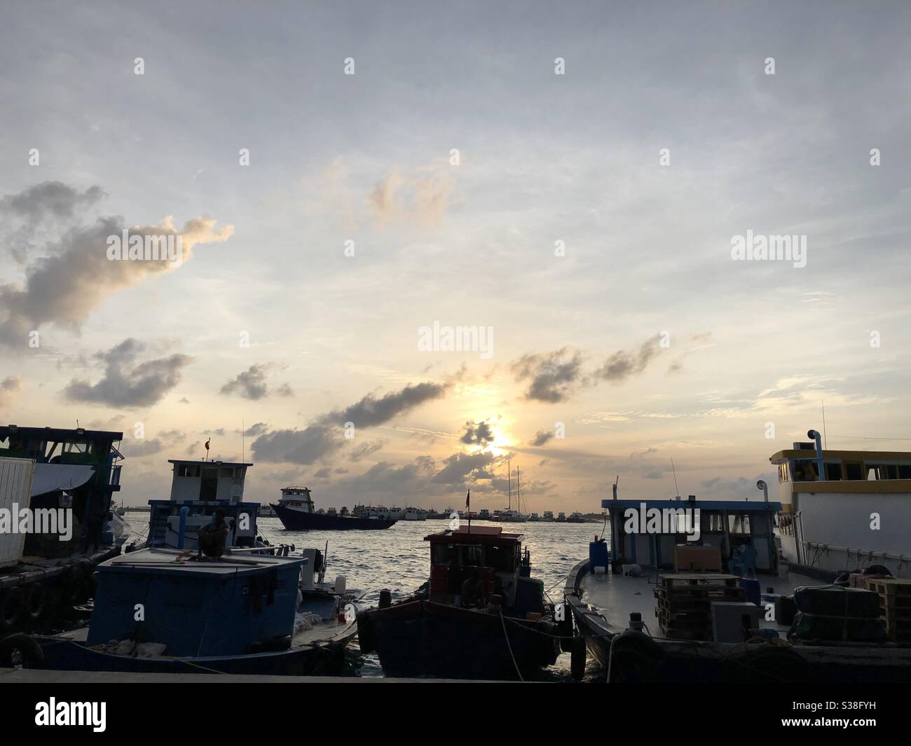 Maldives ferry hi-res stock photography and images - Alamy