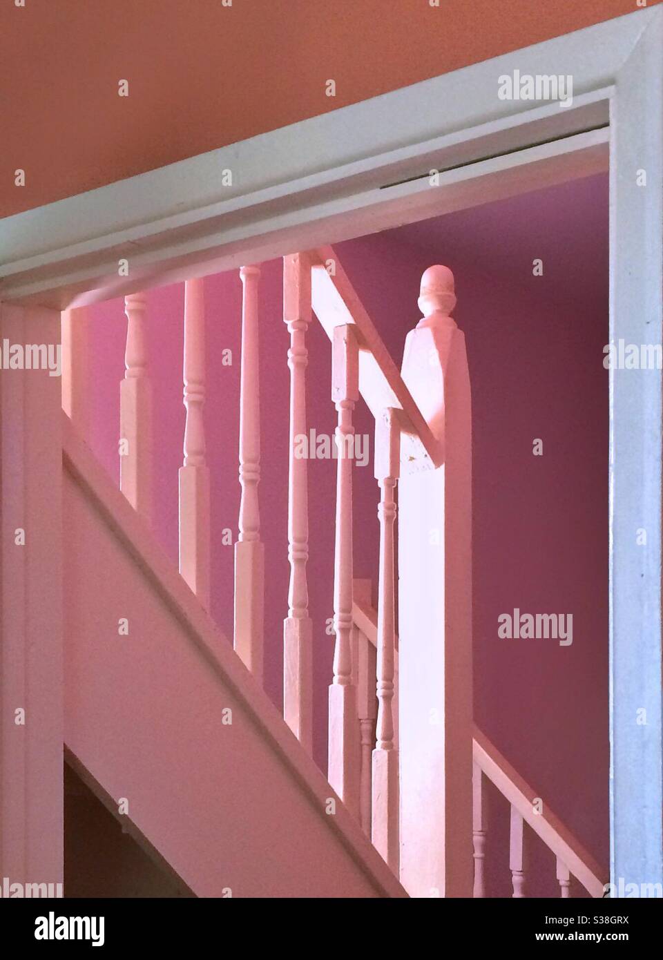 Bannisters hi-res stock photography and images - Alamy
