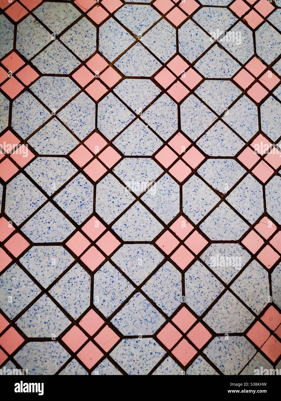 Traditional tike pattern in a old house in Hong Kong Stock Photo - Alamy