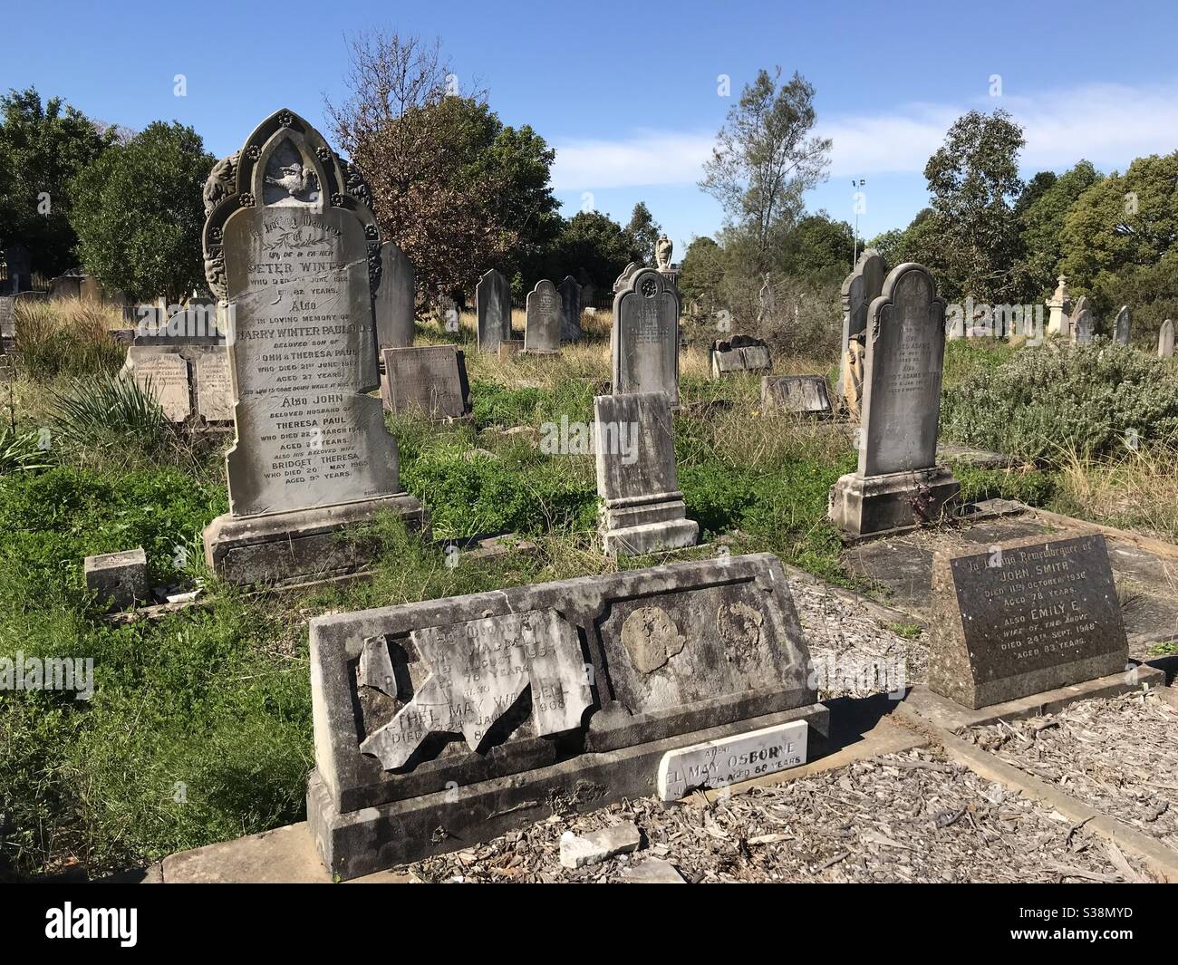 Mays hill cemetery hi-res stock photography and images - Alamy