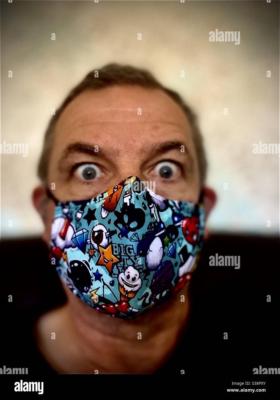 Self portrait mask hi-res stock photography and images - Alamy