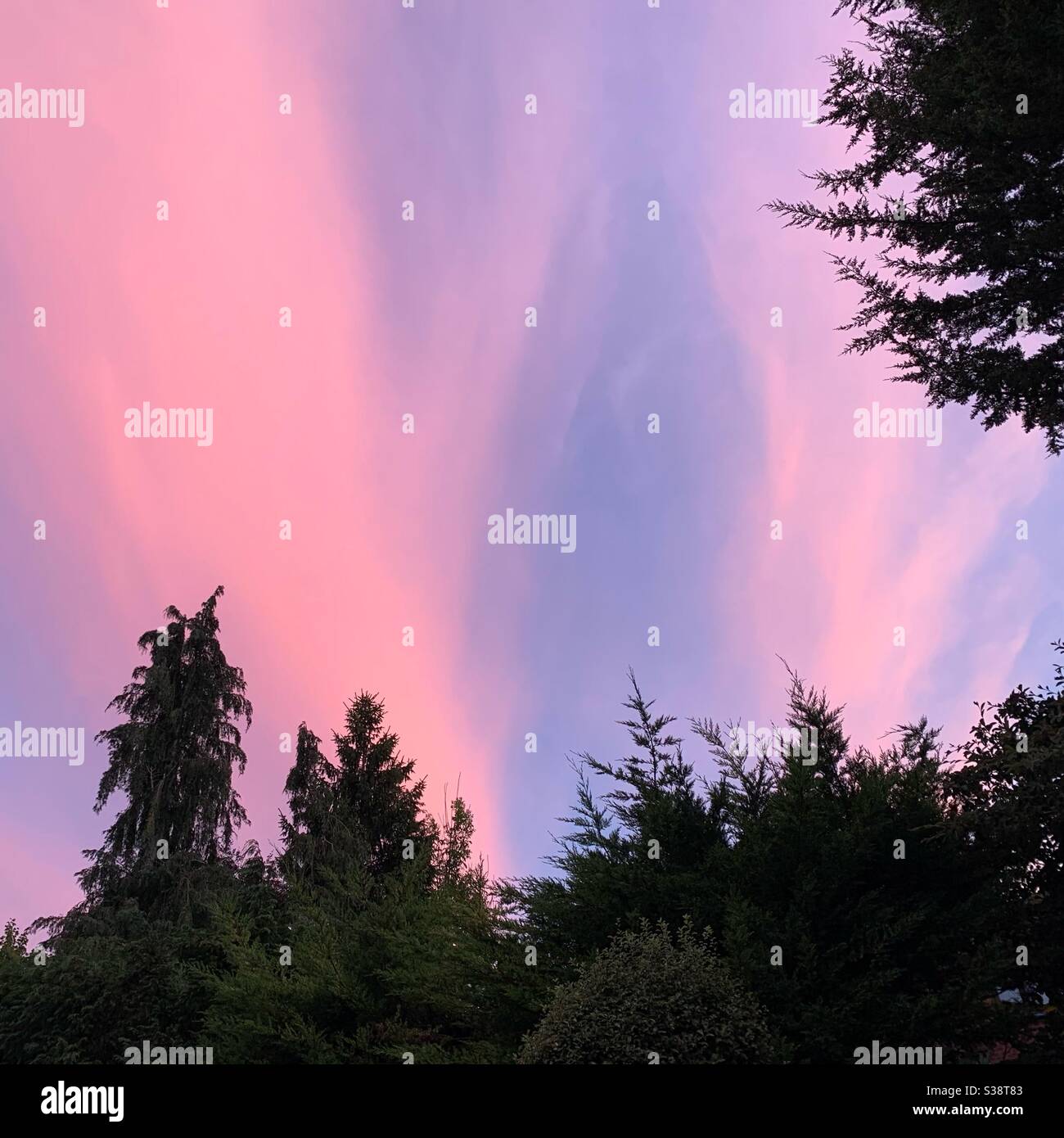 Evening colours hi-res stock photography and images - Alamy