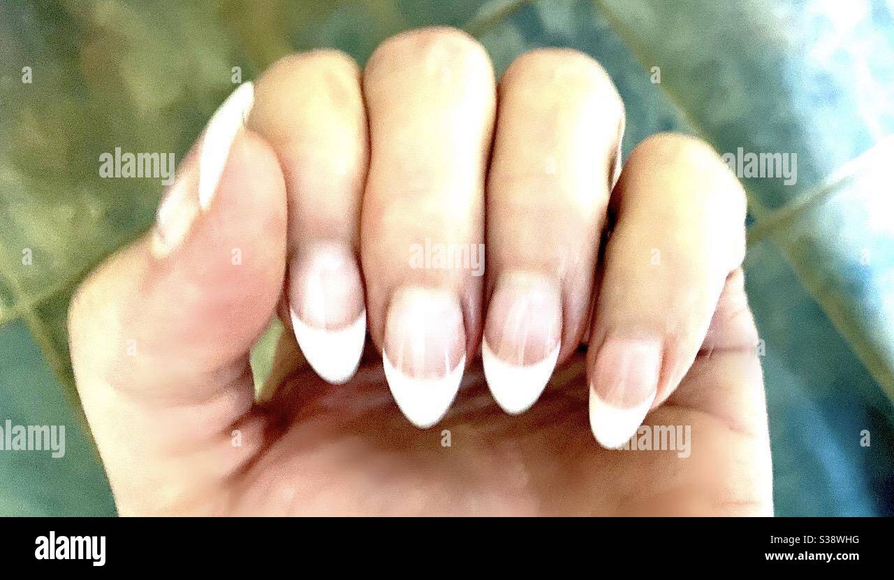 Powder nails hi-res stock photography and images - Alamy