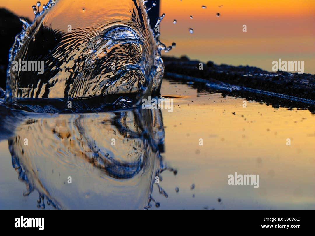 A wheel of water Stock Photo - Alamy