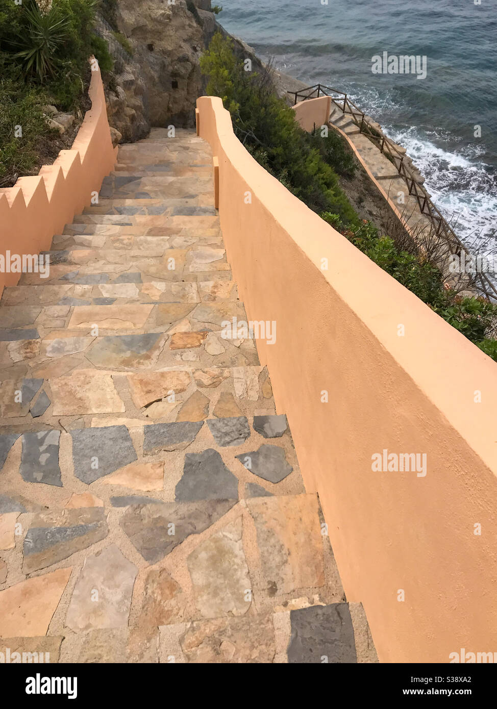 Steps into sea hi-res stock photography and images - Alamy