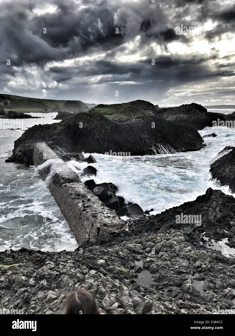 Ballintoy harbour, northern ireland hi-res stock photography and images ...