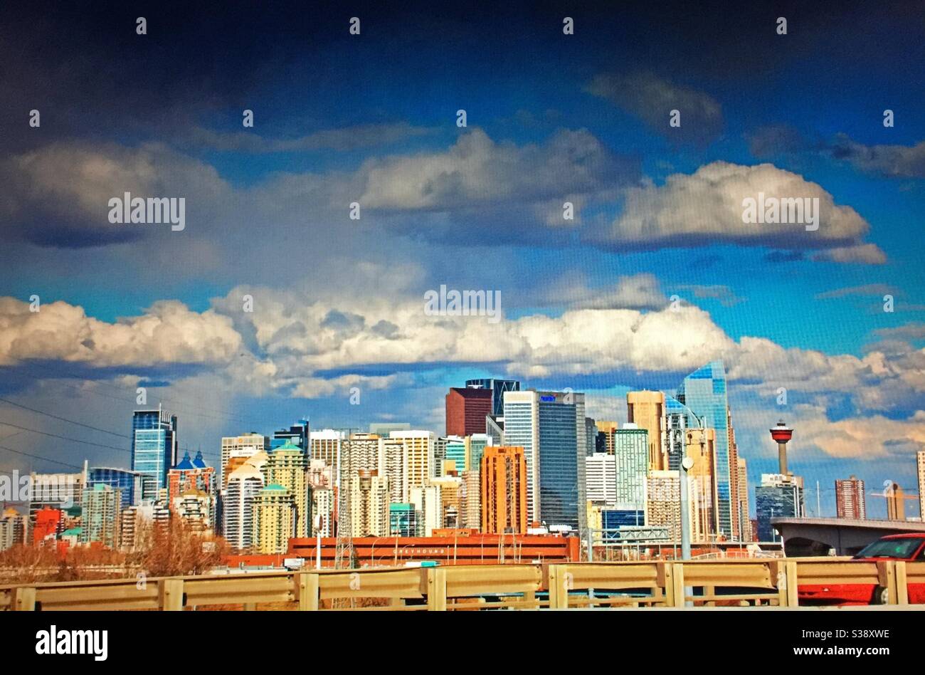 Visit Calgary, travel Alberta, downtown, high rise, condos, office ...
