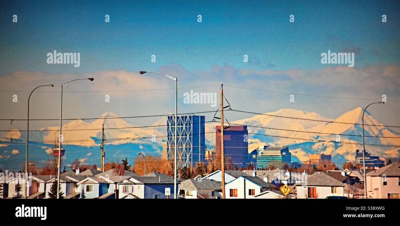 Visit Calgary, travel Alberta, downtown, high rise, condos, office ...