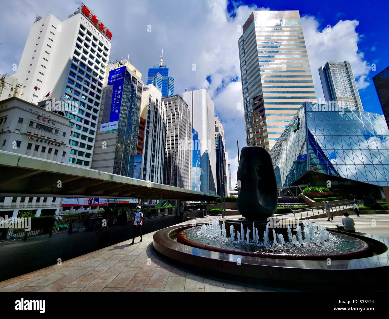 Modern architecture in Hong Kong’s exchange Square Stock Photo - Alamy