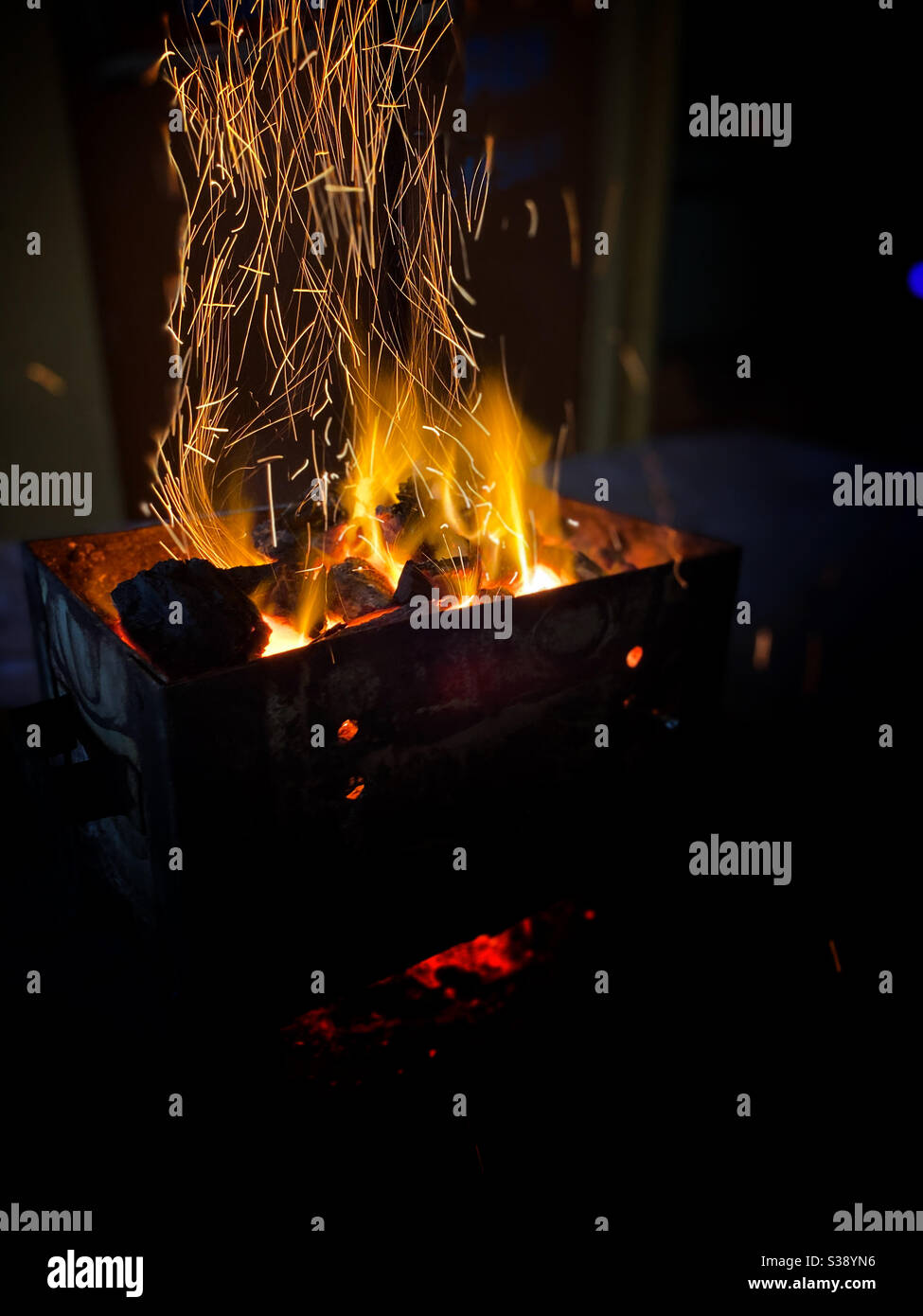 Flames flying hi-res stock photography and images - Alamy