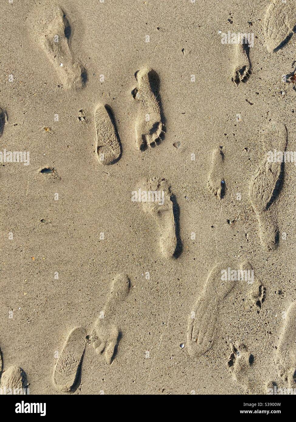 Adult Child Footprints In Sand High Resolution Stock Photography and ...