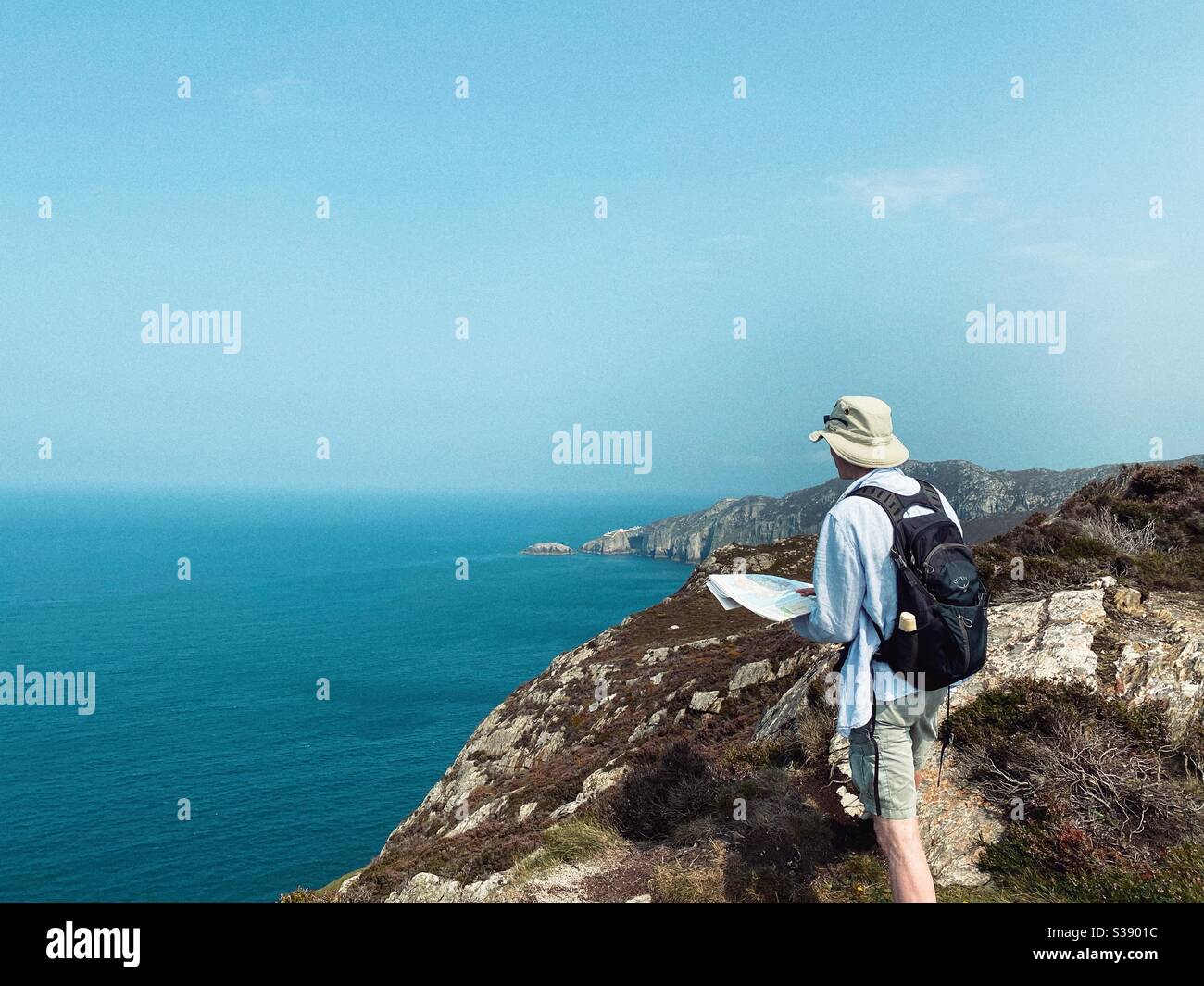 Map of anglesey hi-res stock photography and images - Alamy