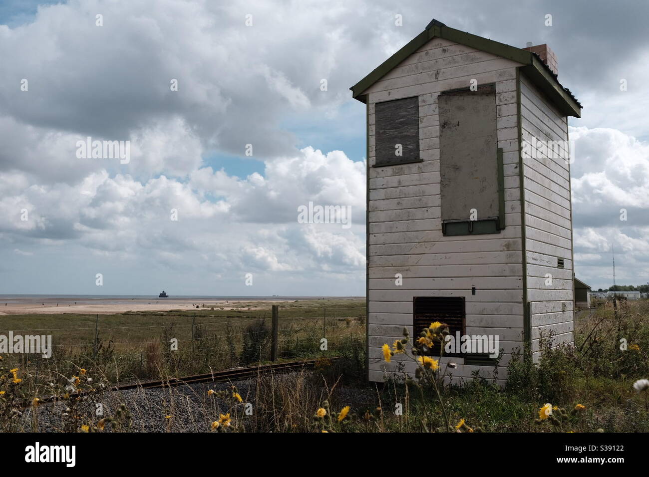 Signal box by the sea hi-res stock photography and images - Alamy