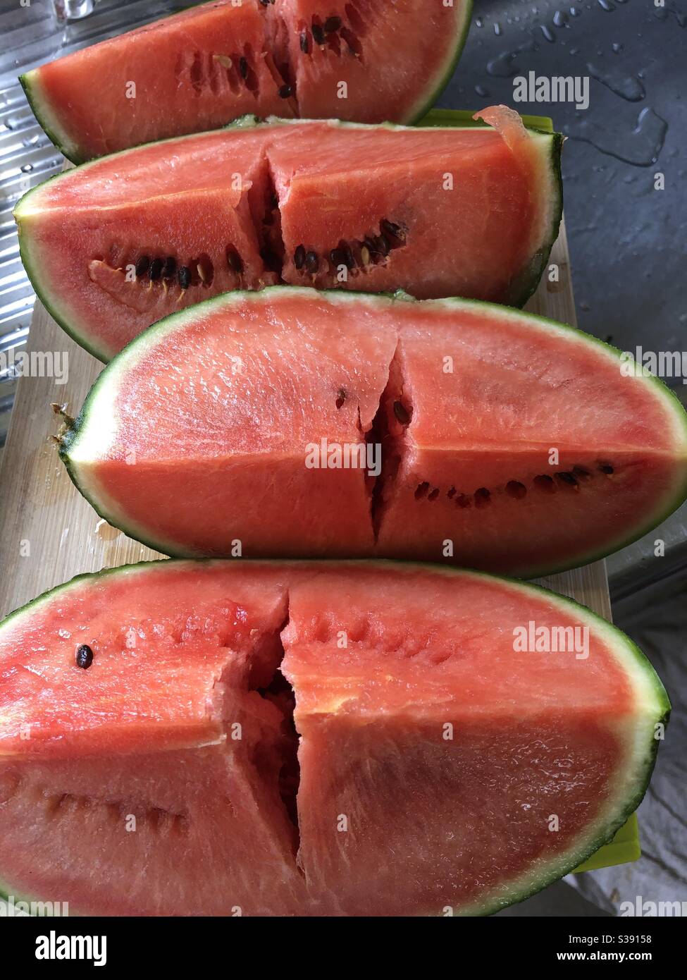 red and sweet watermelon for summer Stock Photo - Alamy