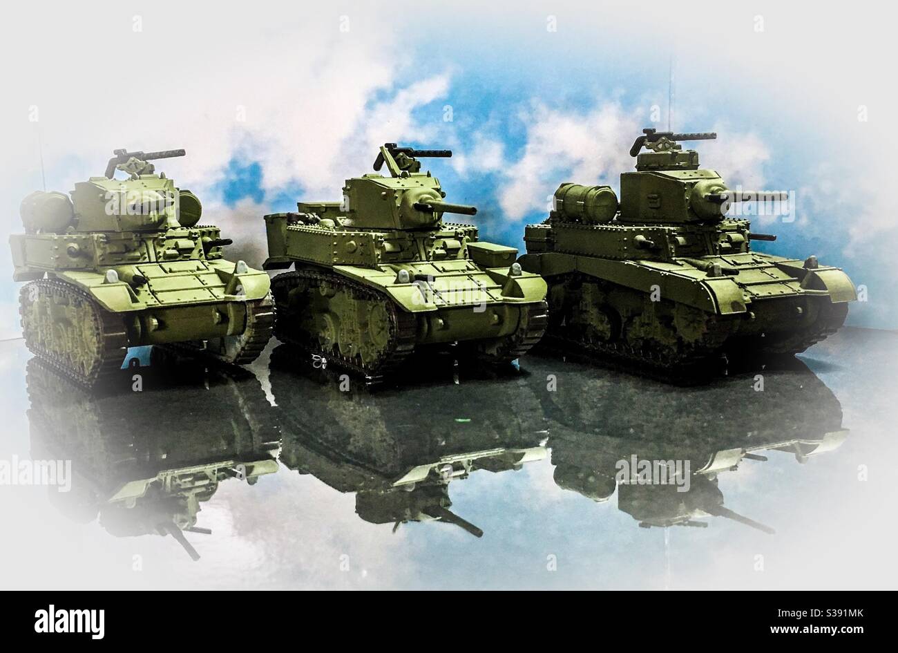 72 scale model tanks hi-res stock photography and images - Alamy