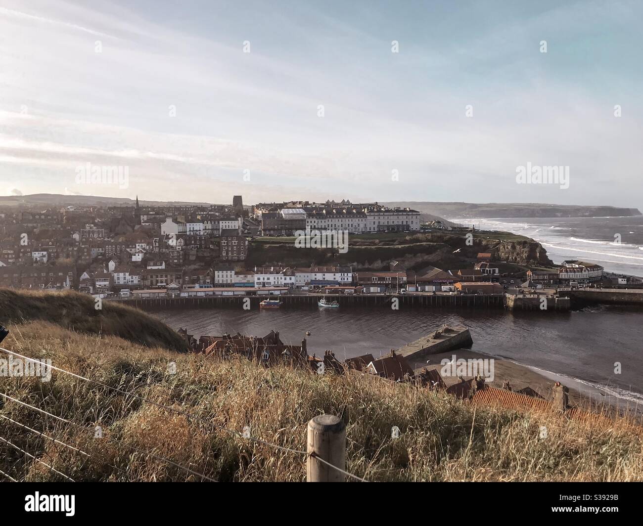 Whitby Bay, United Kingdom Stock Photo - Alamy