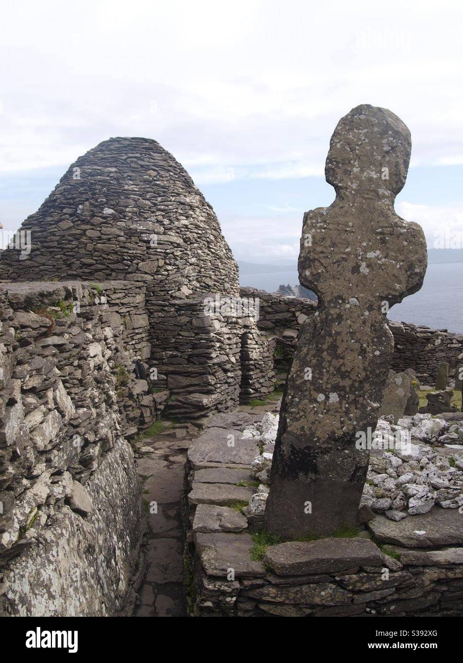Beehive cells skellig hi-res stock photography and images - Alamy
