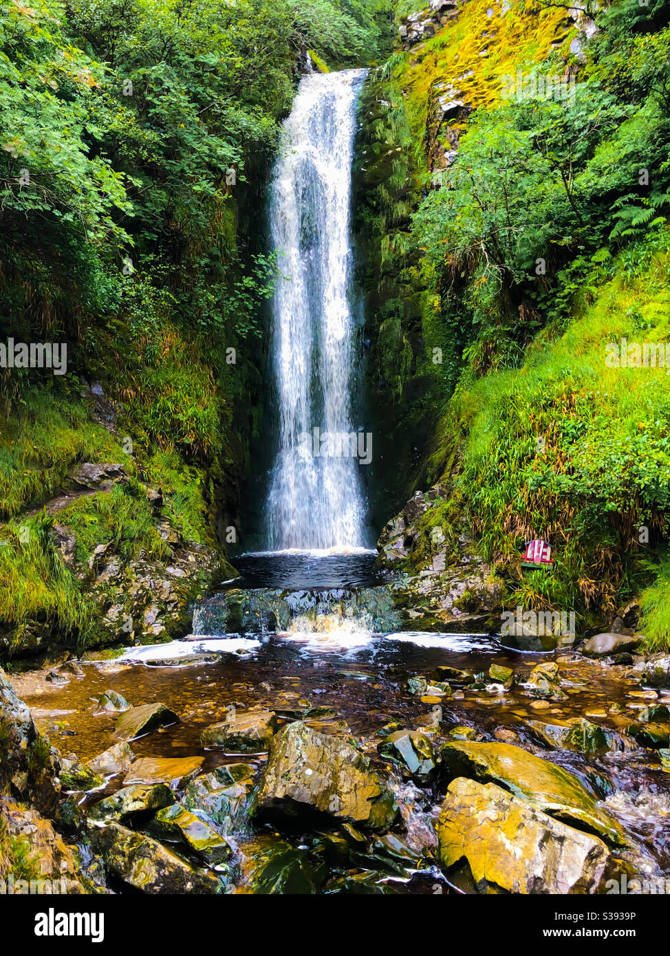 Irish waterfalls hi-res stock photography and images - Alamy