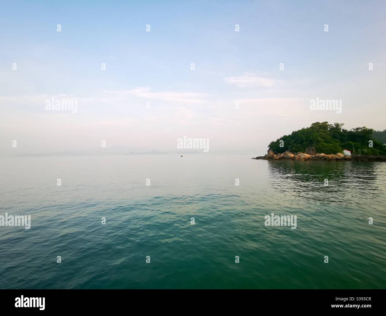 A calm Sea after stormy weather Stock Photo - Alamy