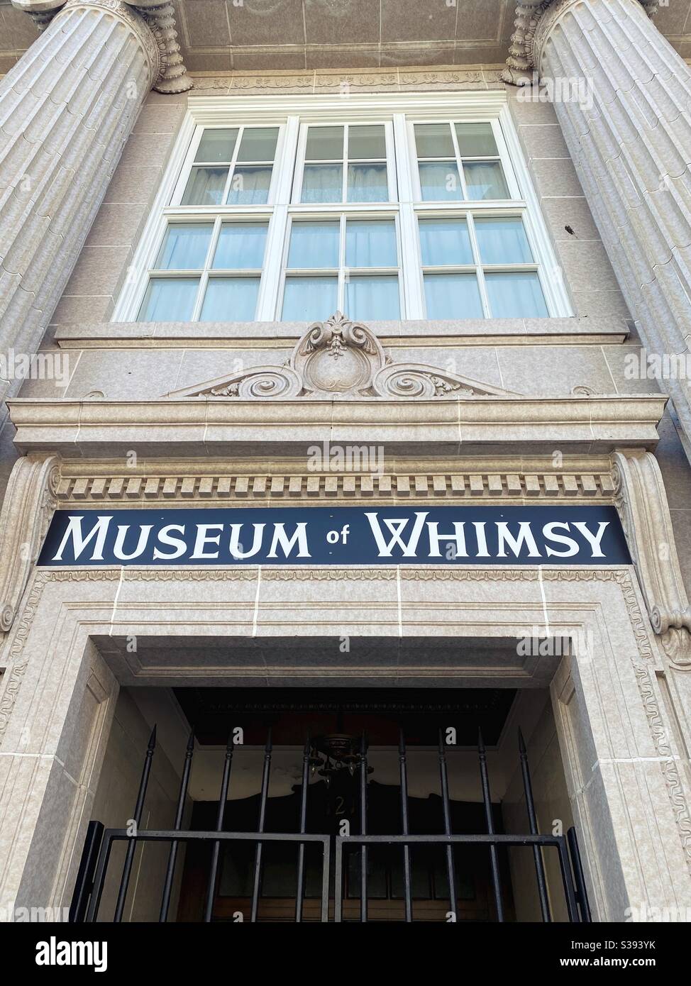 Front entrance to the Museum of Whimsy in Astoria, Oregon Stock Photo ...