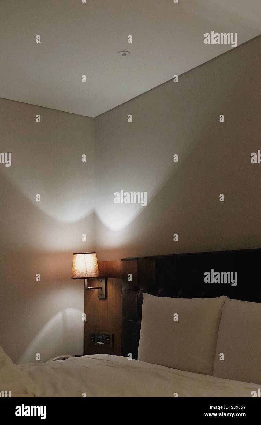 Night in a hotel Stock Photo - Alamy