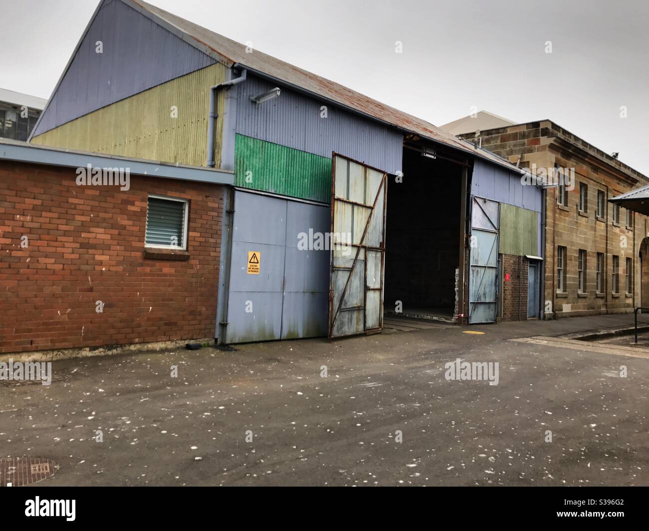 Corrugated warehouse hi-res stock photography and images - Alamy