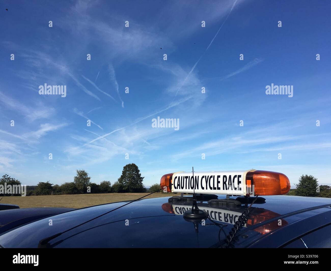 Caution cycle race hi-res stock photography and images - Alamy