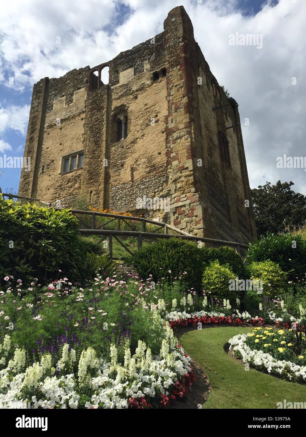 Stunning Guildford Castle in Summer Stock Photo - Alamy